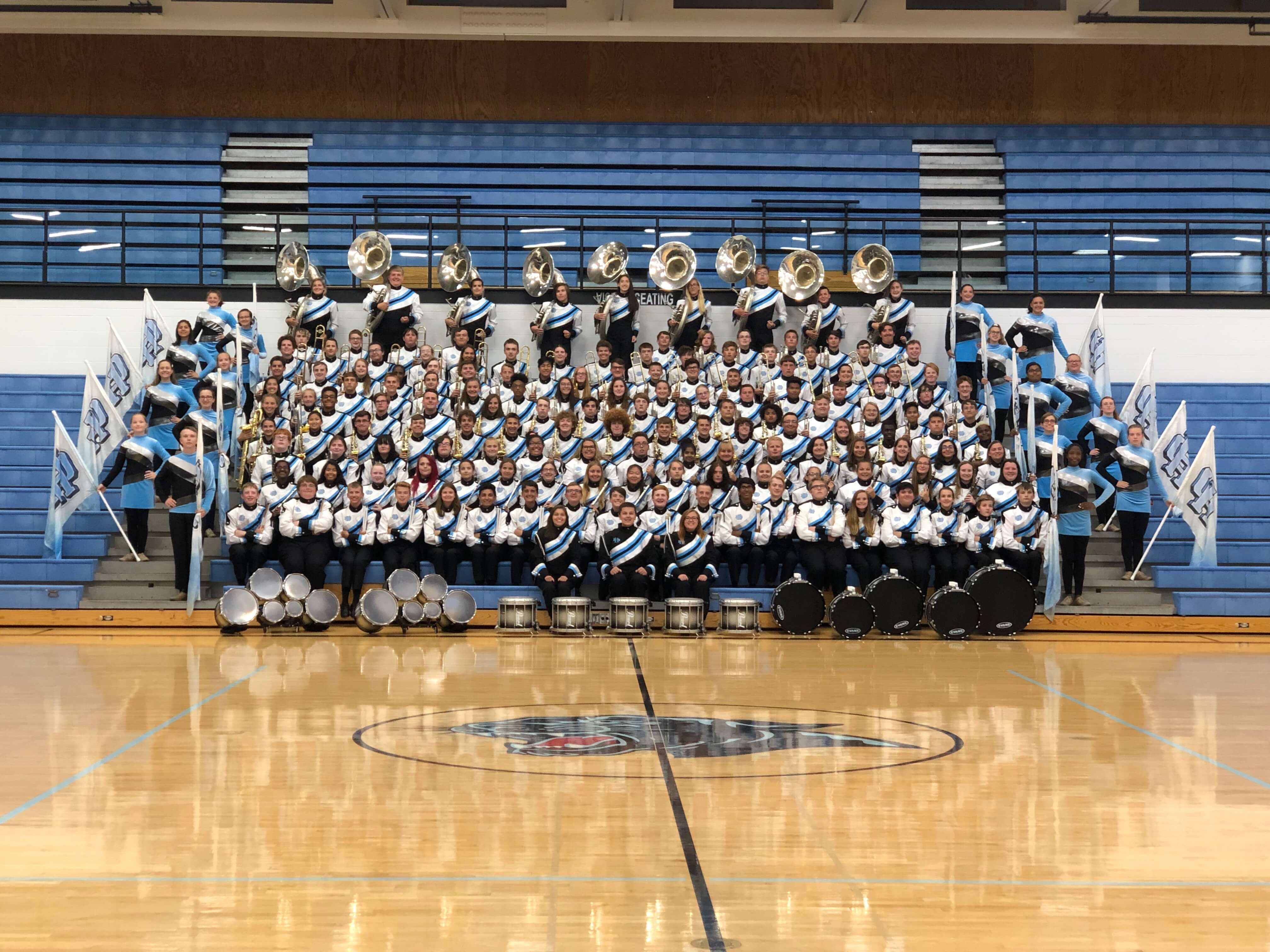 2019 Darby Marching Band Photo